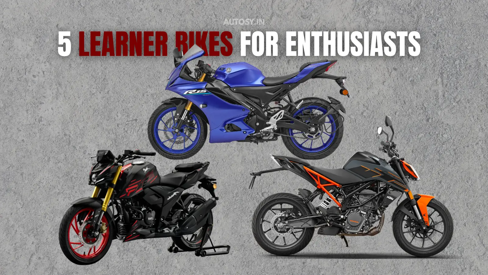 From First Ride to Real Skill: 5 Learner Bikes That Actually Make ...