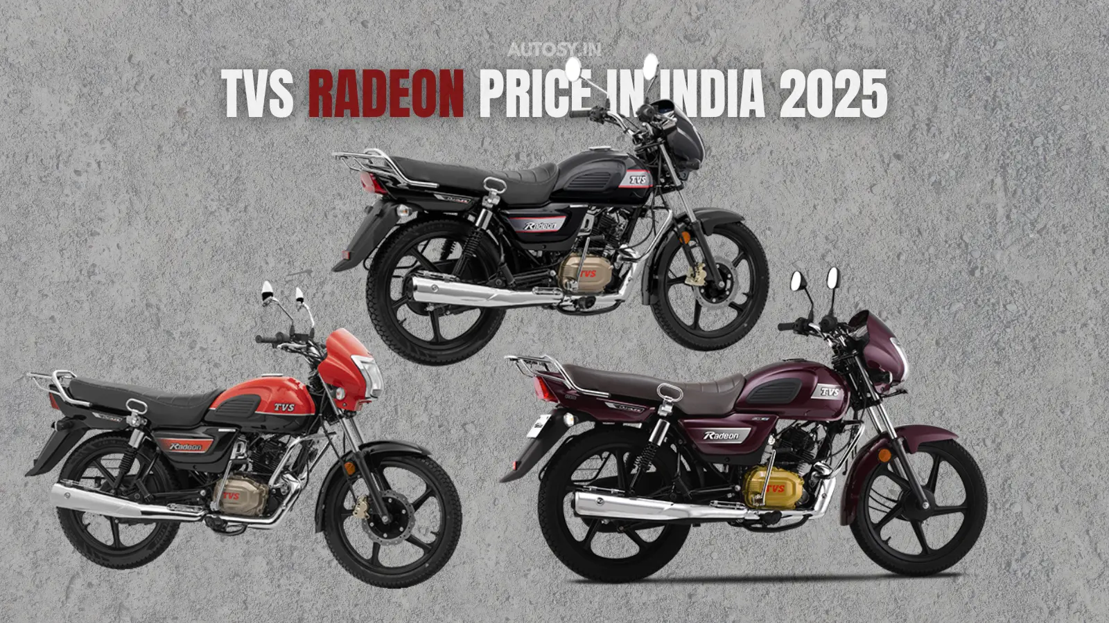 TVS Radeon Price in India 2025: Mileage, Specs & On-Road Cost