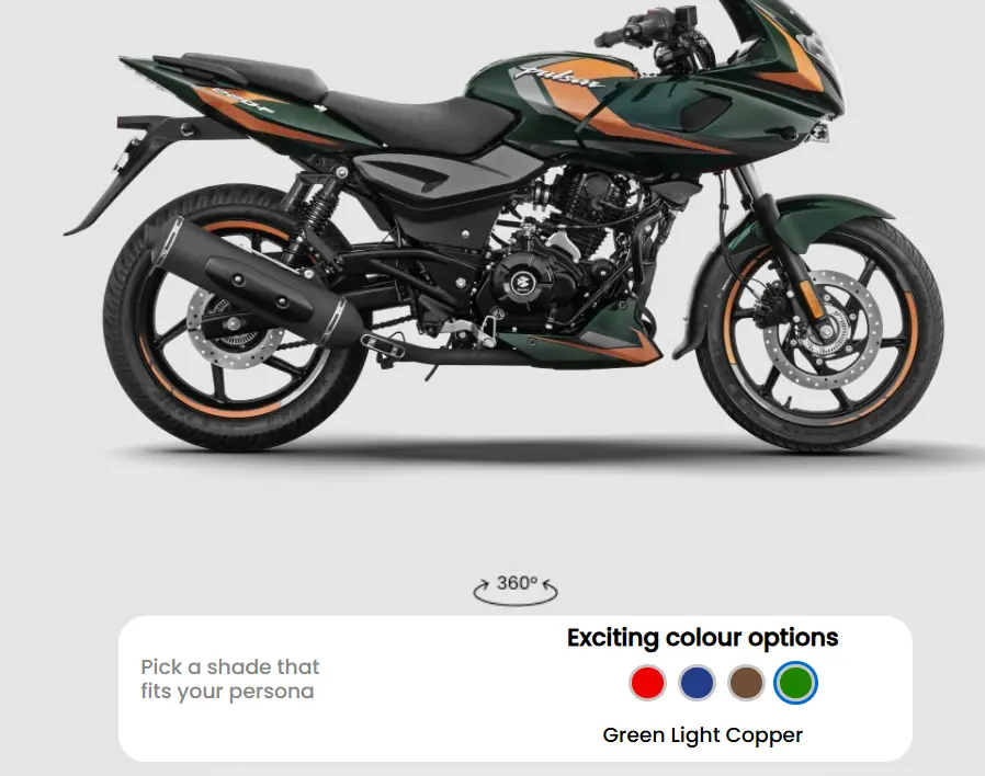 2026 Bajaj Pulsar 220F Launched with New Colours at Rs. 1.28 Lakh