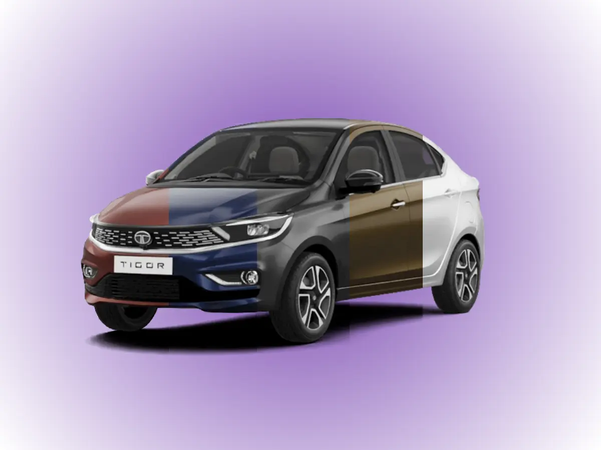 Tata Tigor Colour Options Gallery in 2026